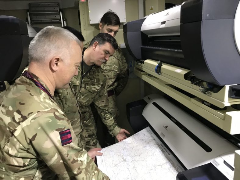 How an Army Prints Maps - Think Defence