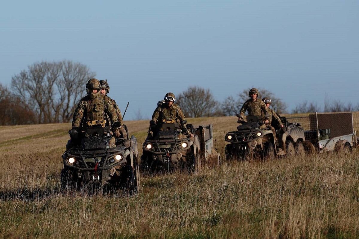 Light Role Infantry Platoon Load Carriage - Think Defence