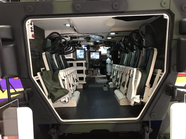 Boxer-APC-seating - Think Defence