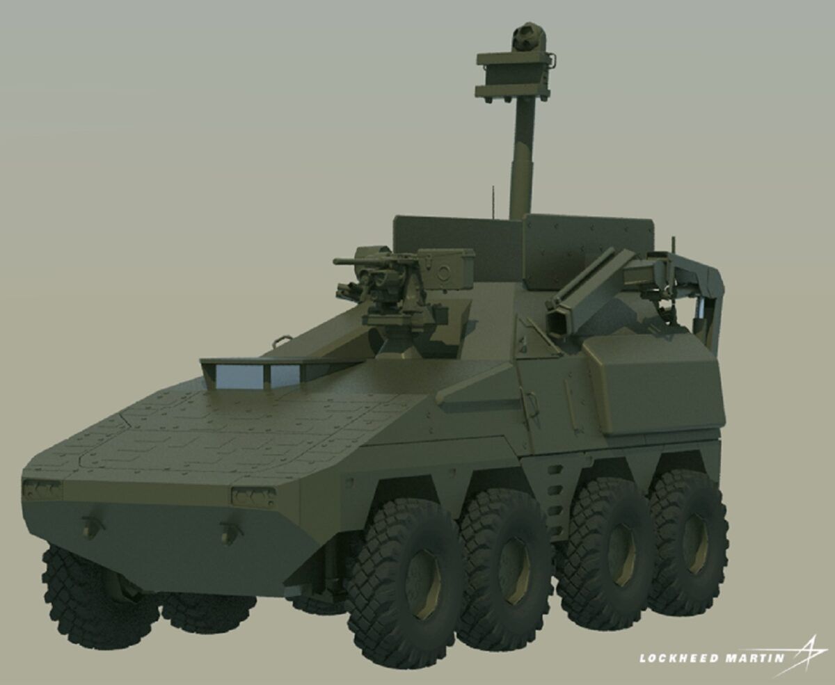 Boxer Lockheed Martin VLS JAGM - Think Defence