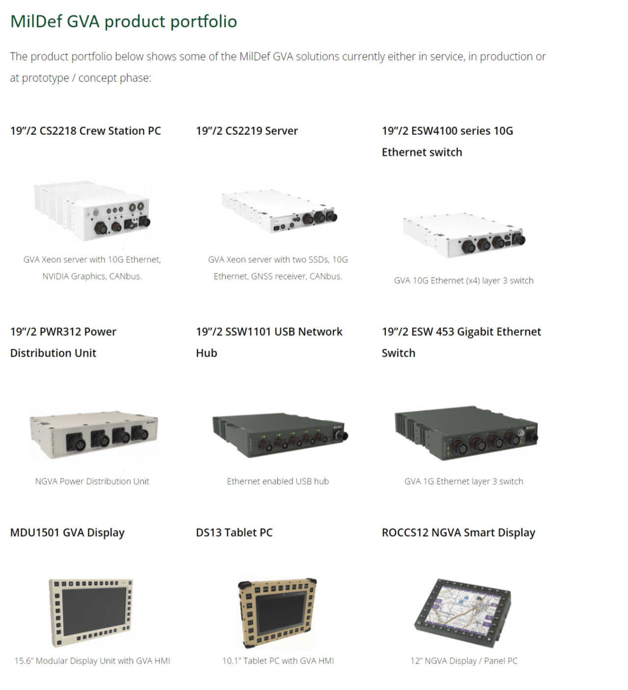 Generic Vehicle Architecture (GVA) - Think Defence