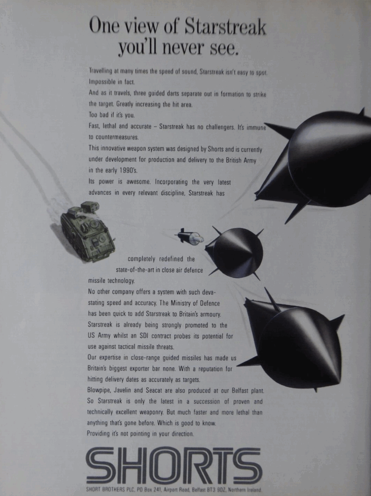 Starstreak High Velocity Missile - Think Defence