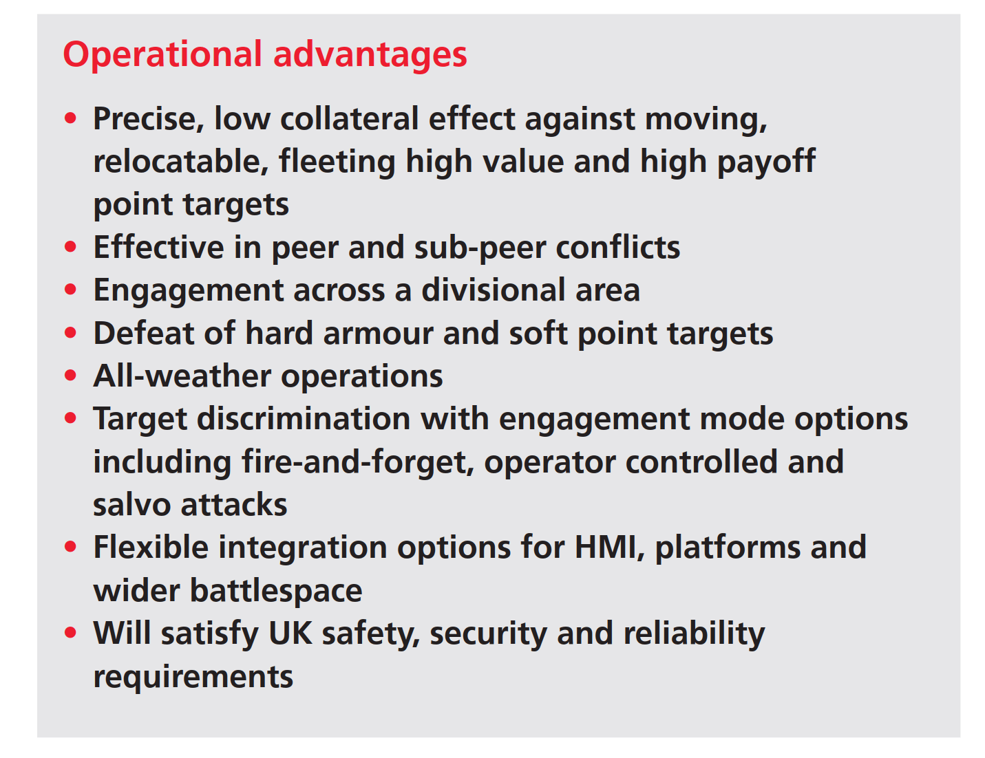 Land Precision Strike - Think Defence