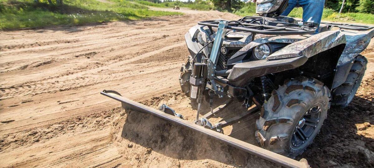 ATV-dozer-blade - Think Defence