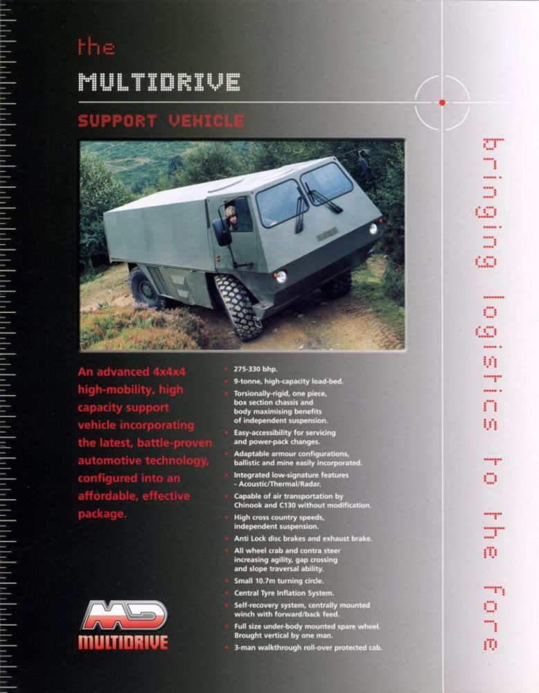 The Story of Multidrive Vehicles - Think Defence