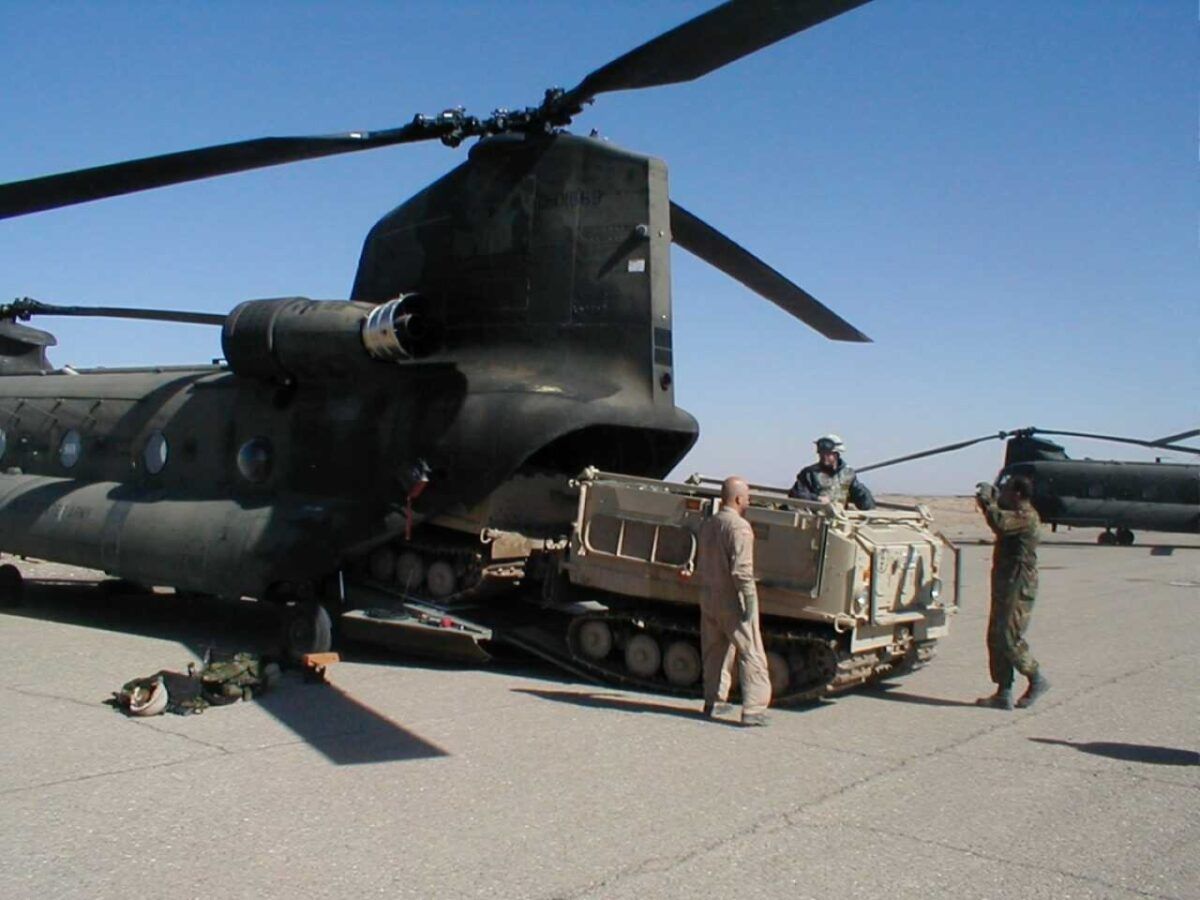Helicopter Carried Vehicles – Part 5 (Tracked Utility Vehicles) - Think ...