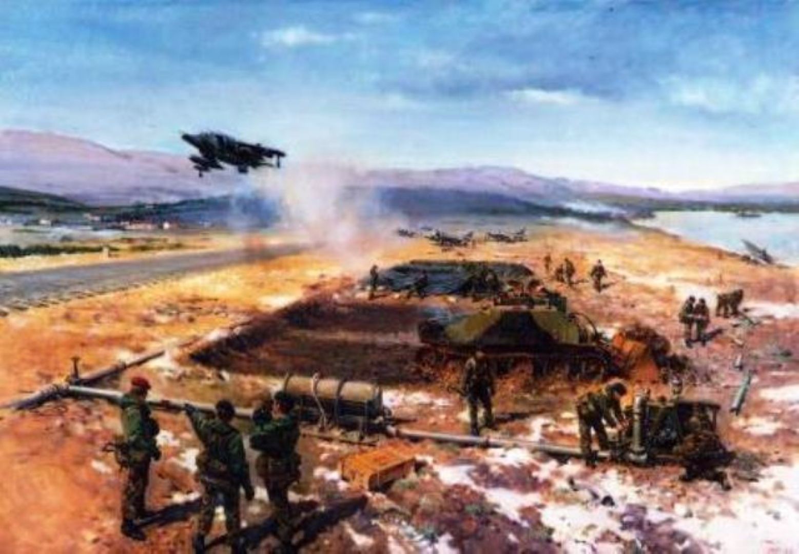 The San Carlos FOB (Forward Operating Base) - Think Defence