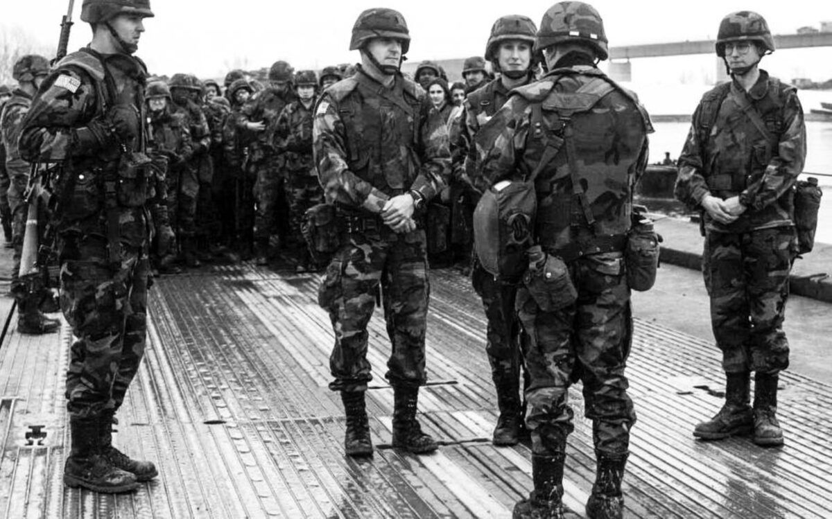 Crossing the Sava River - Think Defence